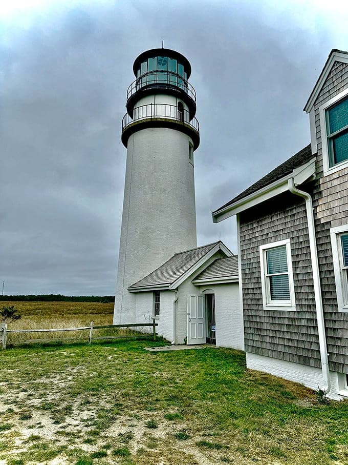 Standing tall since the 1790s, this beacon has seen more Atlantic storms than a weather channel marathon.