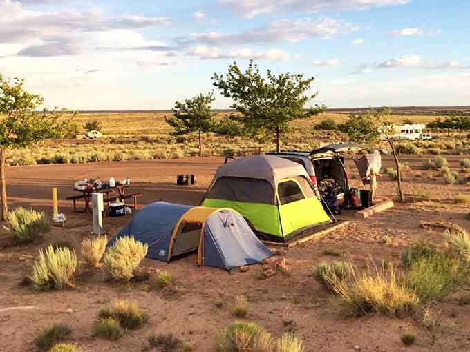 Camping under stars so bright you'll wonder why you ever needed a nightlight back in civilization.