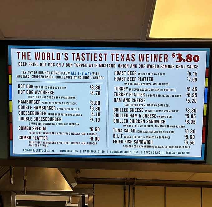 When a menu boldly declares "World's Tastiest," you know someone's throwing down the gauntlet with confidence.