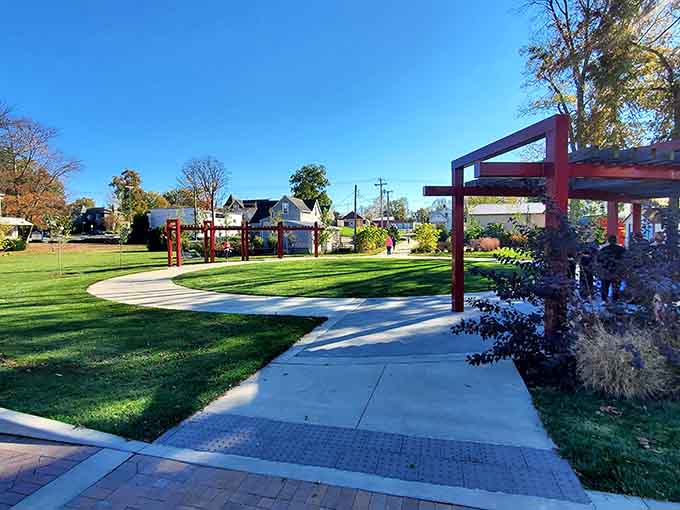 Modern pathways wind through green spaces where you can actually hear yourself think, a luxury worth more than gold.