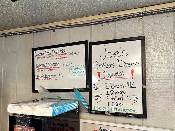 The Baker's Dozen Special is basically a choose-your-own-adventure story, except every ending involves delicious fried dough and zero regrets.