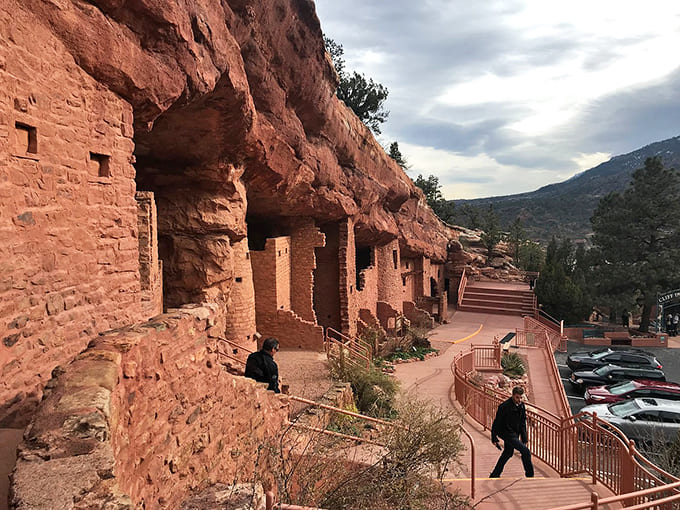 Ancient cliff dwellings carved into red rock create a stunning window into Ancestral Puebloan ingenuity and resilience.