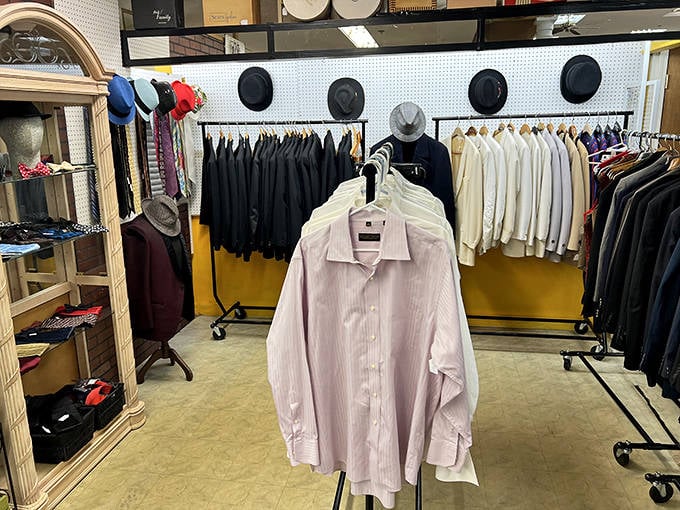 Formal wear that's seen more second acts than Broadway&mdash;these suits and shirts await their next standing ovation at a fraction of retail.