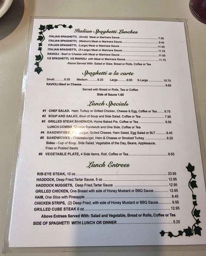 The menu tells the whole story: honest food at honest prices. No foam, no fusion, no pretension&mdash;just dishes that have earned their place.