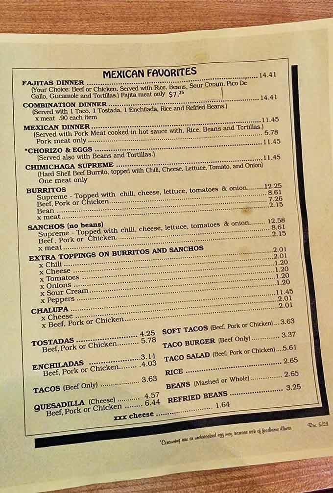 This menu isn't just a list of dishes&mdash;it's a treasure map where X marks the spot for your next food adventure.