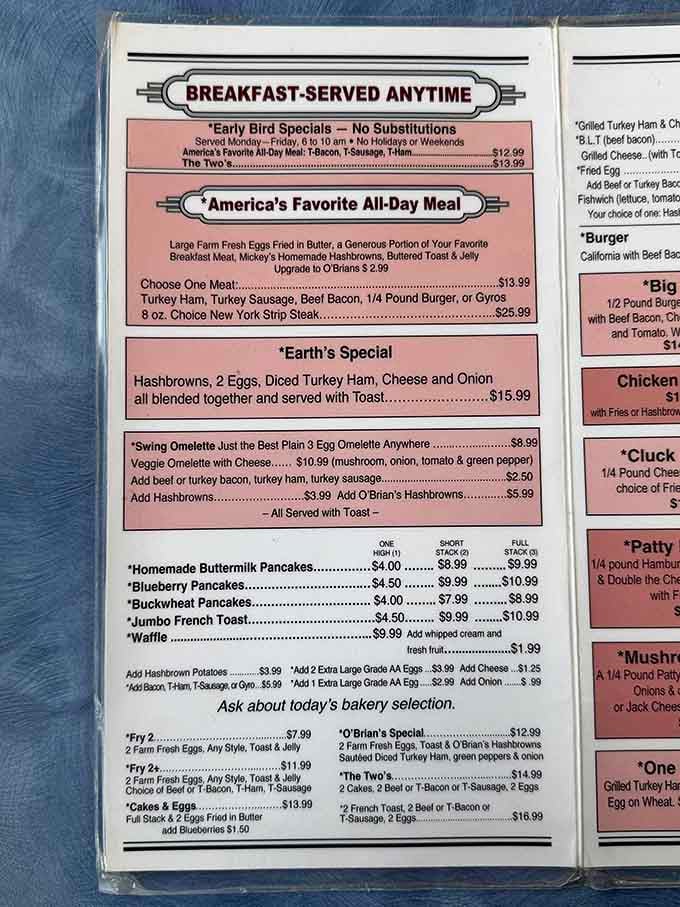 This menu has been fueling St. Paul's hungry souls with no-nonsense comfort food for generations.