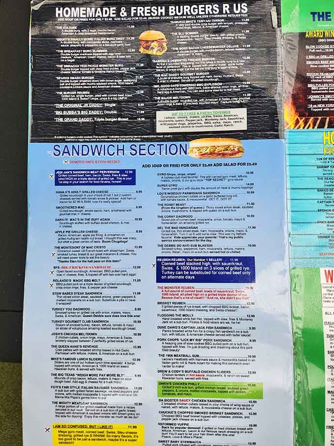 The menu reads like a novel, and trust me, every chapter is delicious and worth exploring.