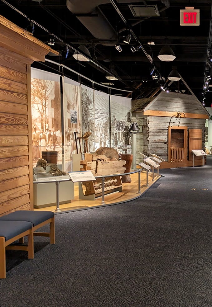 Step inside and you're immediately transported to a time when life moved slower and craftsmanship actually meant something special.