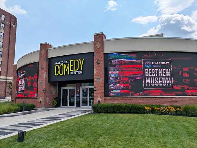 The National Comedy Center isn't just a museum—it's comedy's hallowed ground, recognized by USA Today as the "Best New Museum" and drawing laughter enthusiasts nationwide.