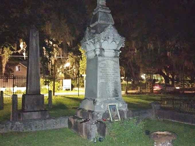 Evening light transforms monuments into silhouettes, proving this place is equally stunning after the sun goes down.