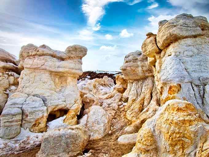 The rock formations here prove that Mother Nature has better interior design skills than any human decorator ever could.