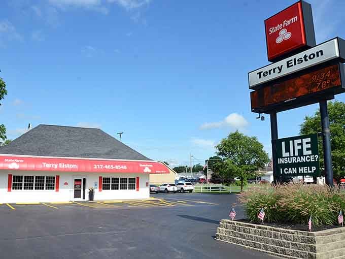 Even State Farm agents get charming digs in Paris, proving insurance offices don't have to be soul-crushing.