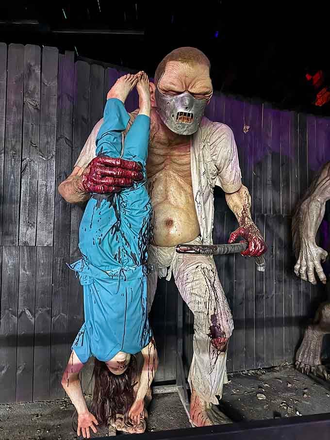 This creature proves that sometimes the scariest monsters are the ones holding you upside down.