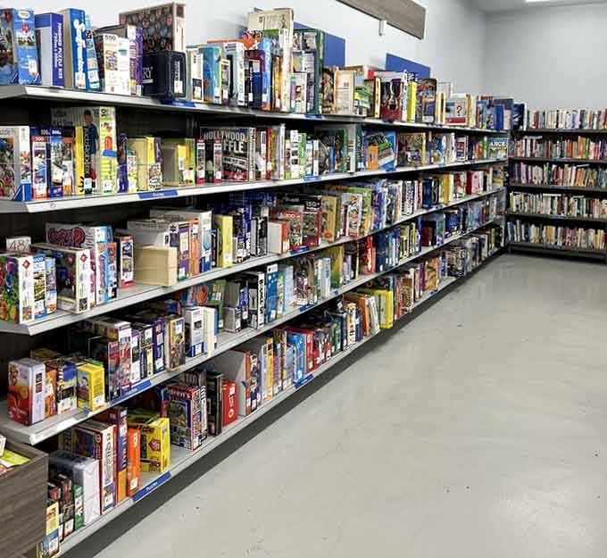 Board game enthusiasts, prepare yourselves: this aisle holds more entertainment than a month of streaming subscriptions combined.