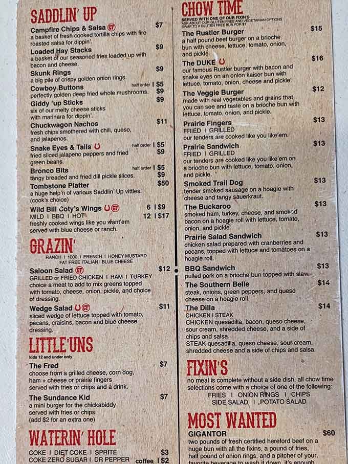 Menu names so creative, you'll spend five minutes laughing before you even order anything.