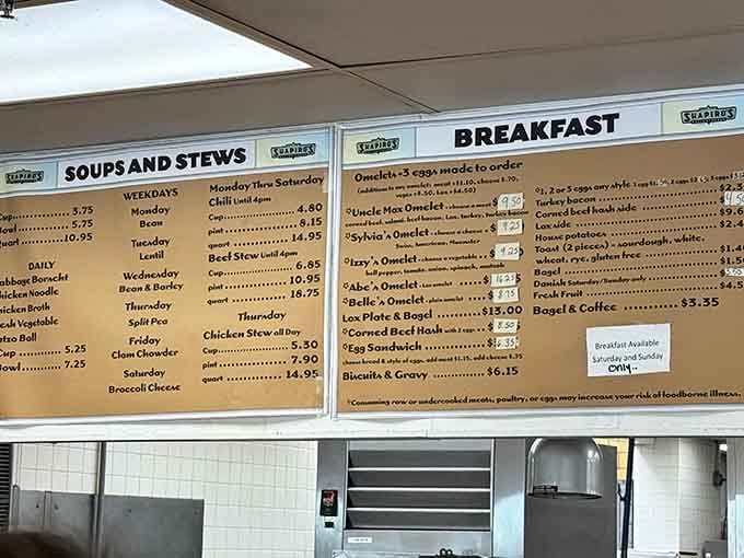 Those menu boards hold more delicious decisions than you'll make all month combined.