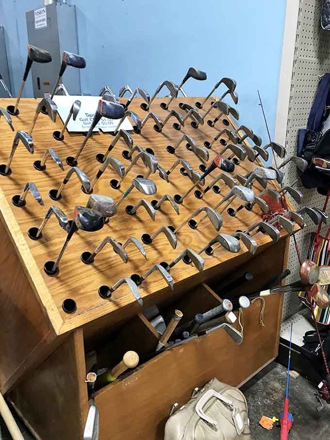 Someone's abandoned golf dreams become your affordable ticket to finally mastering that elusive swing.