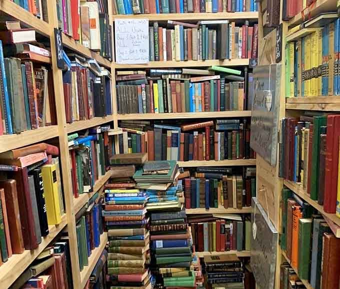 Shelves overflow with literary treasures that smell like history and feel like coming home.