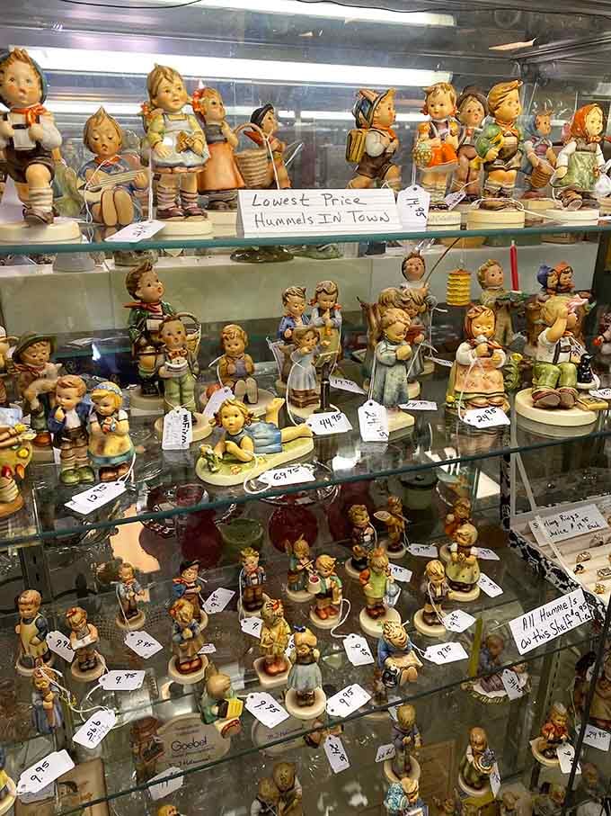 These cherubic Hummel figurines have survived decades of moves, proving cuteness really does have staying power.