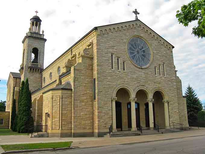 St. Joseph Church's limestone walls have witnessed generations of prayers, celebrations, and that awkward moment when your phone rings during silent reflection.