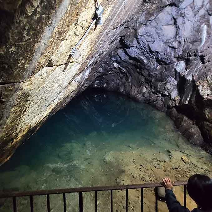Underground pools so clear and blue, they look like nature's own infinity pool minus the Instagram influencers.