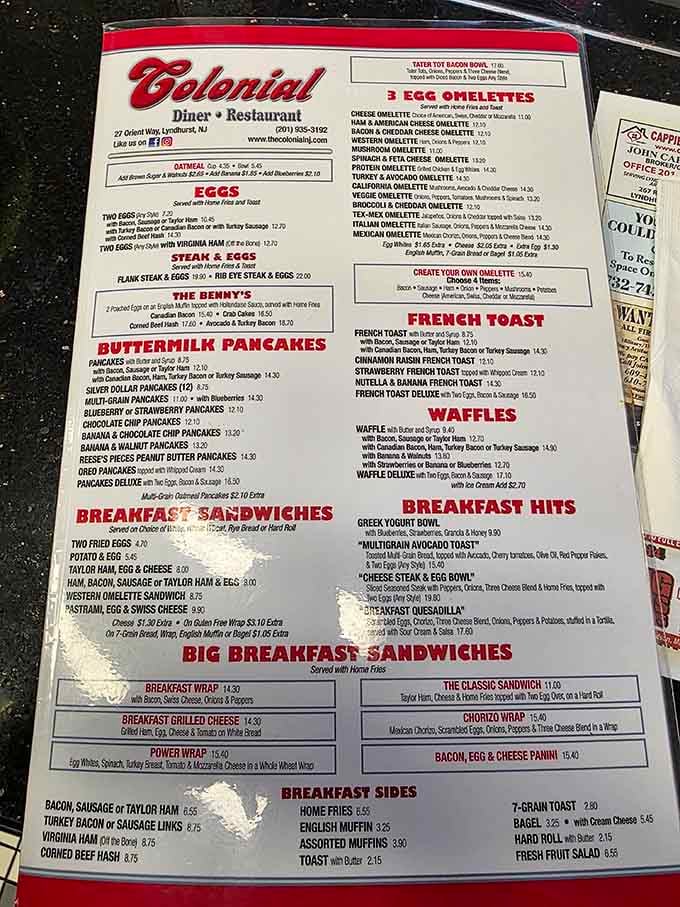This menu reads like America's greatest hits, and every song is worth ordering twice.
