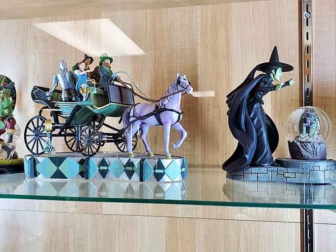 Dorothy's crew rides eternal in miniature form, proving that great friendships never go out of style.