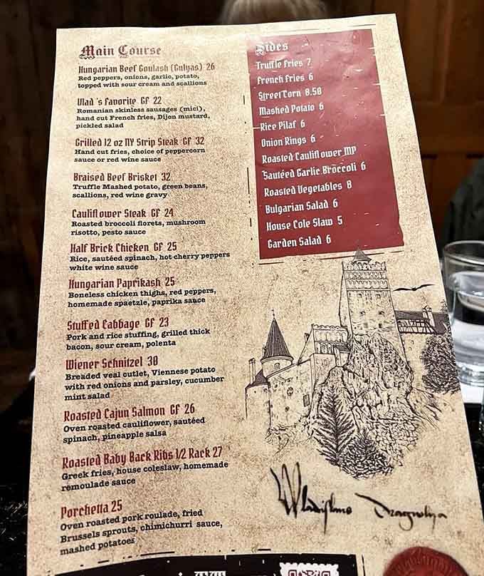 This menu reads like a delicious history lesson, featuring dishes your taste buds didn't know they were missing.