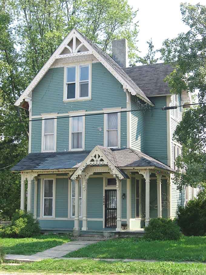Victorian homes like this one prove that small-town Indiana has architectural game that rivals any big city.