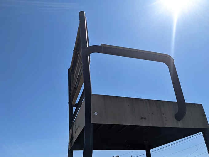 Standing beneath this steel giant makes you feel like you've wandered onto the set of a movie about tiny people.