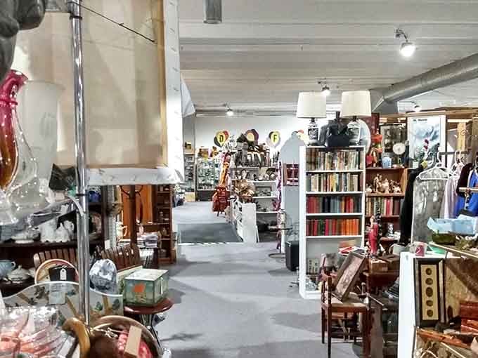 Aisles of possibility stretch before you. Each turn reveals another decade's treasures waiting to be rediscovered.