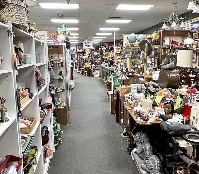 Aisles that stretch into infinity, each turn promising another decade's worth of treasures waiting to be discovered.