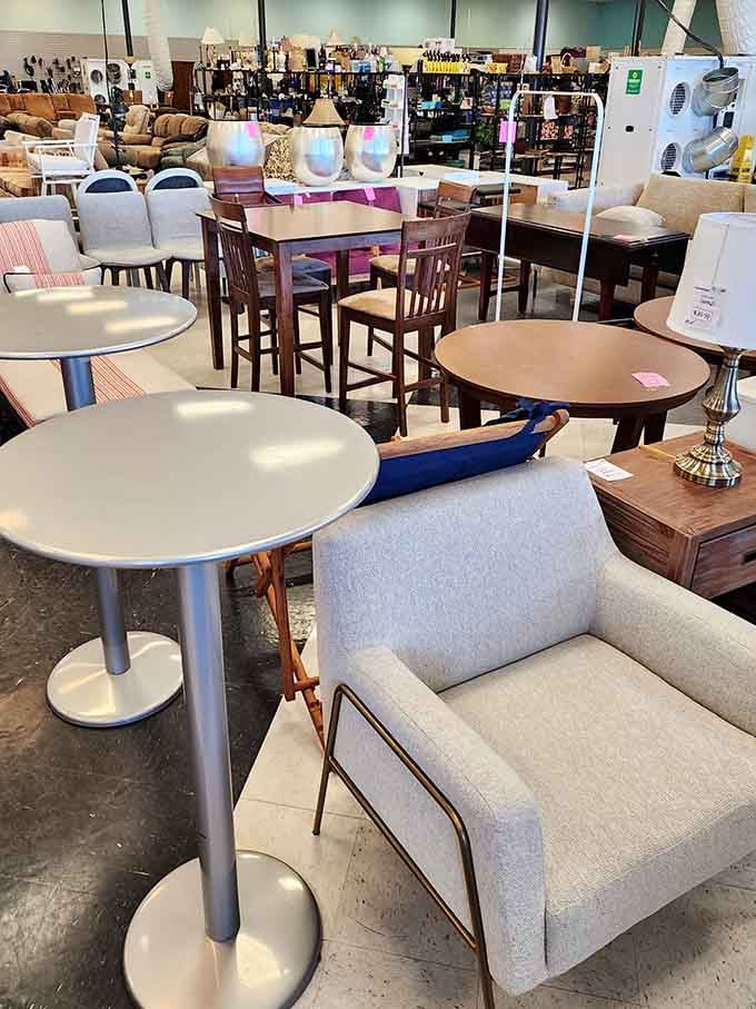 A furniture forest where every chair, table, and sofa has a story&mdash;and is ready to start a new chapter in your living room.