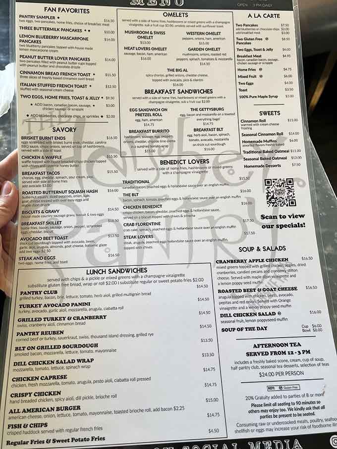 This menu reads like a greatest hits album of breakfast, and trust me, there are no B-sides here.