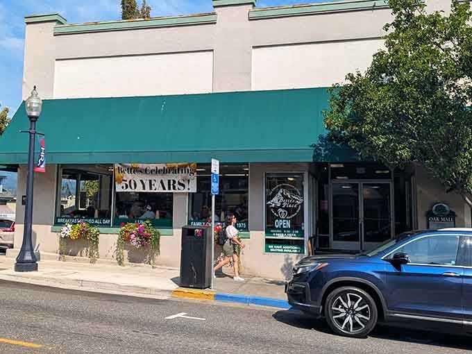 Celebrating 50 years means they've been flipping eggs since bell-bottoms were cool the first time around!