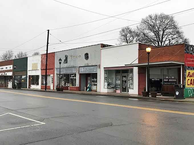 Eden's main street stretches quiet and unhurried, where time moves at a gentler, more forgiving pace.
