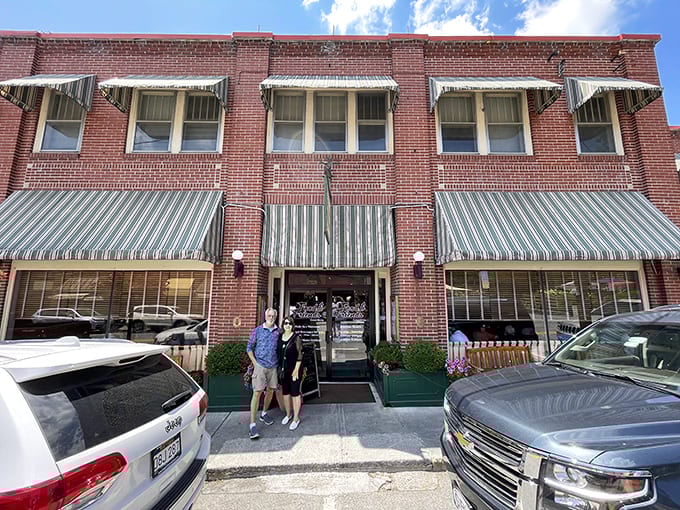 Classic brick charm meets modern comfort where every meal feels like visiting old friends.