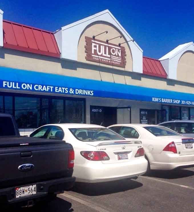 That packed parking lot under blue skies means one thing: word's gotten out about the craft sandwiches waiting inside here.