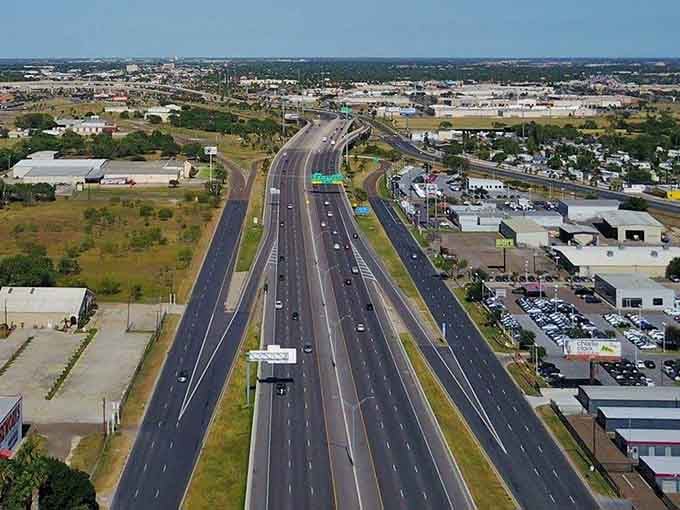 Modern highways connect you to everything you need without the traffic jams that make you question your life choices.