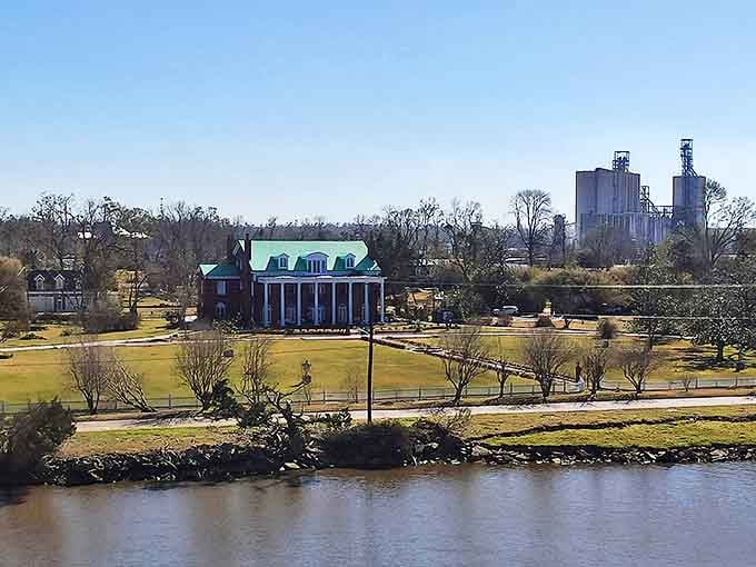 Lake Charles sparkles in the distance, promising waterfront living without waterfront prices.