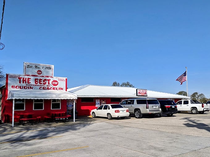 Don't judge this roadside market by its cover &ndash; culinary magic happens behind those doors.