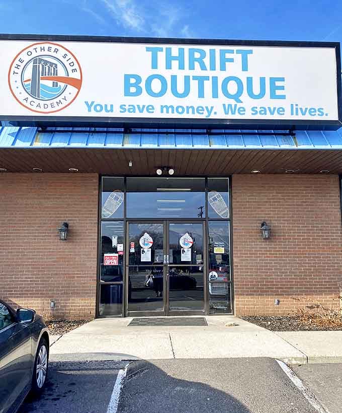 "You save money. We save lives." The Other Side's mission statement says it all. Guilt-free shopping has never looked so inviting.