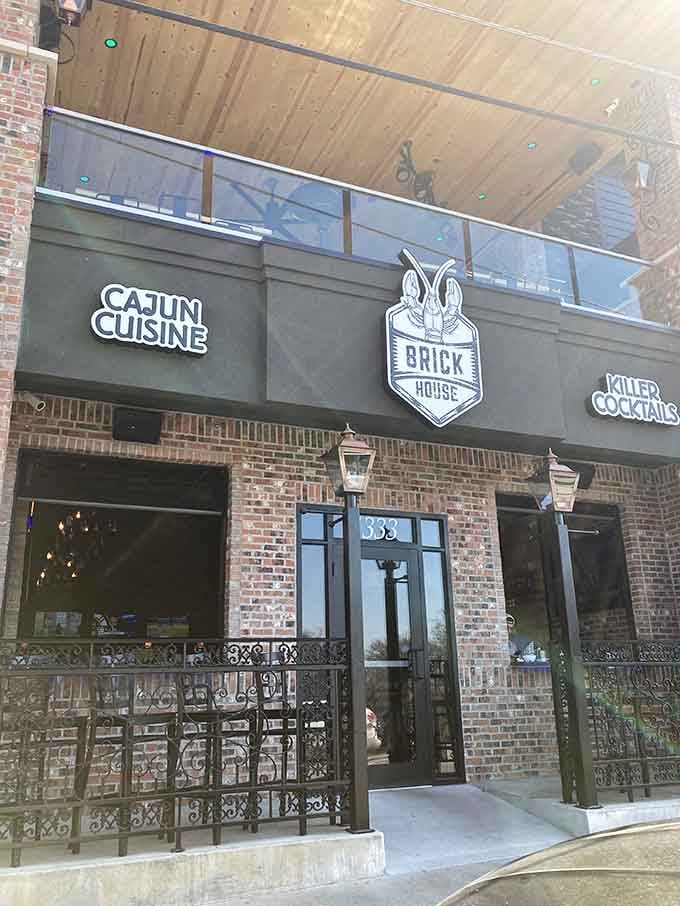 Cajun cuisine meets killer cocktails behind this handsome brick facade with wrought-iron railings that whisper "come on in, friend."