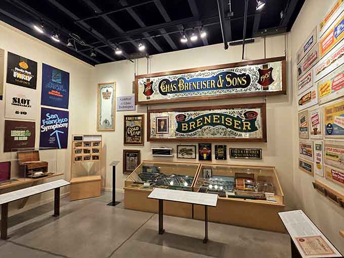 These beautifully preserved advertising relics showcase the artistry and craftsmanship that once lit up every Main Street.