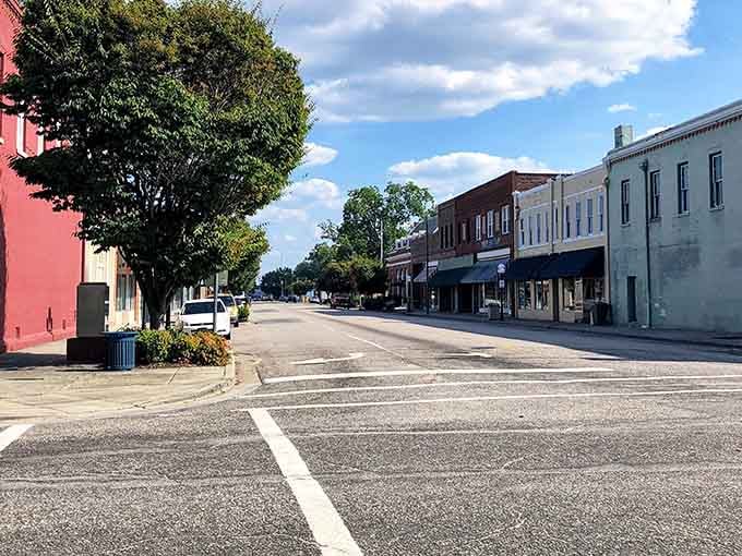 Brick buildings and tree-lined streets create Bennettsville's perfect small-town vibe where your dollar stretches like grandma's homemade taffy.
