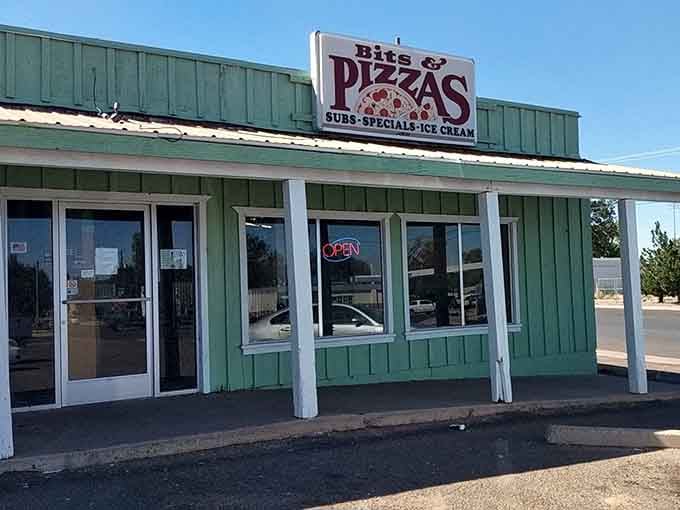 No frills needed when the pizza's this good. Bits & Pizzas' straightforward storefront promises honest food made with care.