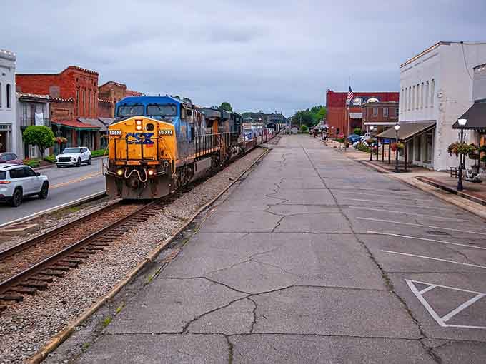 When freight trains still rumble through downtown, you know this town remembers its working roots and honest values.