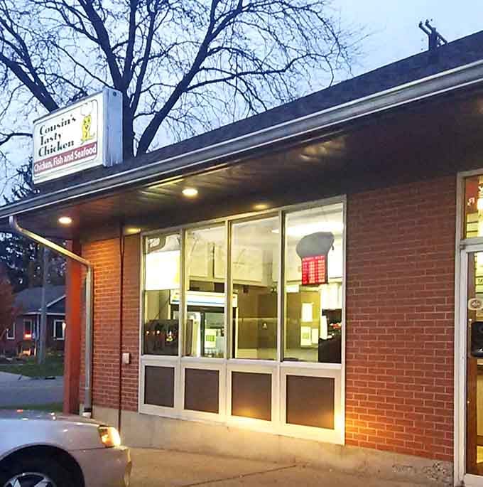This unassuming brick building houses one of Grand Rapids' best-kept secrets—fried chicken that'll make you want to claim family ties.