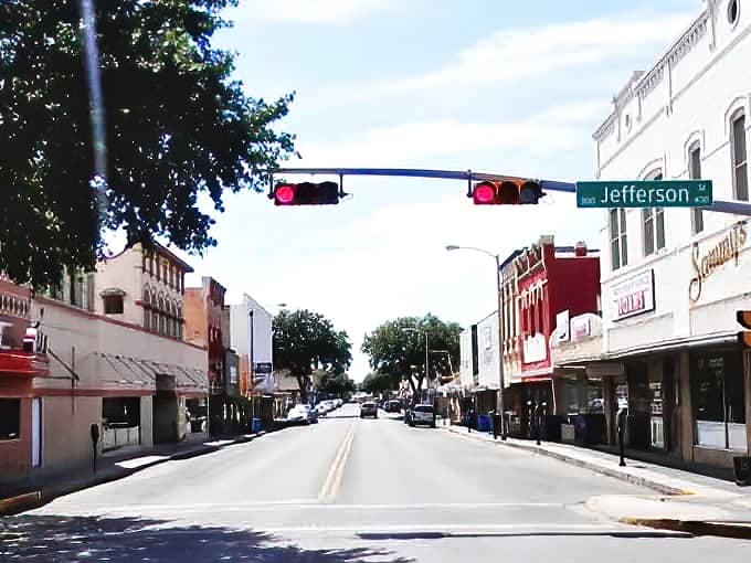 Jefferson Street in Eagle Pass offers small-town charm without big-city prices. The historic buildings house affordable restaurants and shops that won't drain your $1,500 budget.