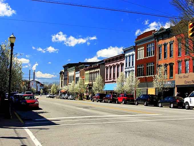 Quiet storefronts await discovery along sidewalks where history isn't just preserved but actively lived every single day.